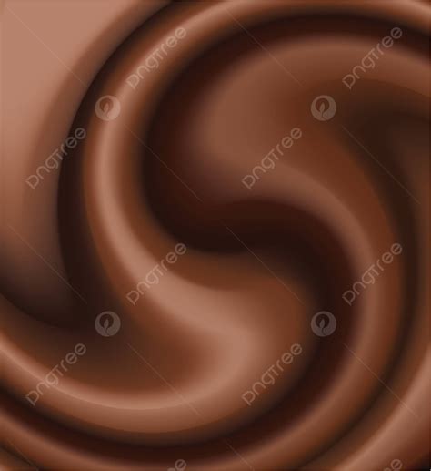 Vector Chocolate Swirl Sweet Curve Passion Vector Sweet Curve