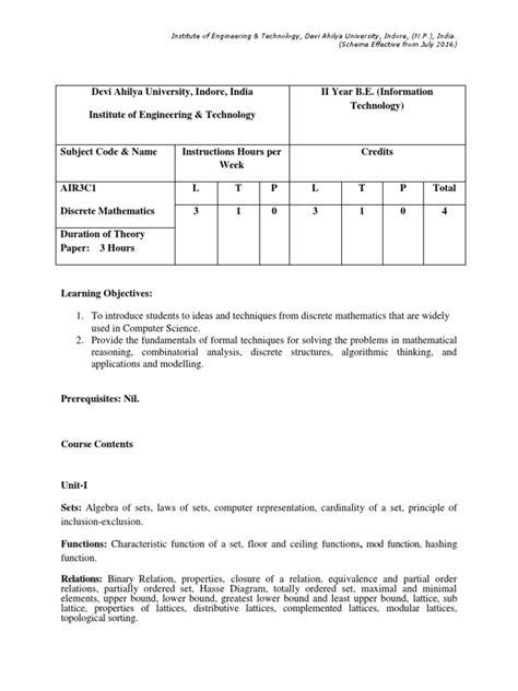 Discrete Mathamatics Pdf Pdf Discrete Mathematics Group Mathematics