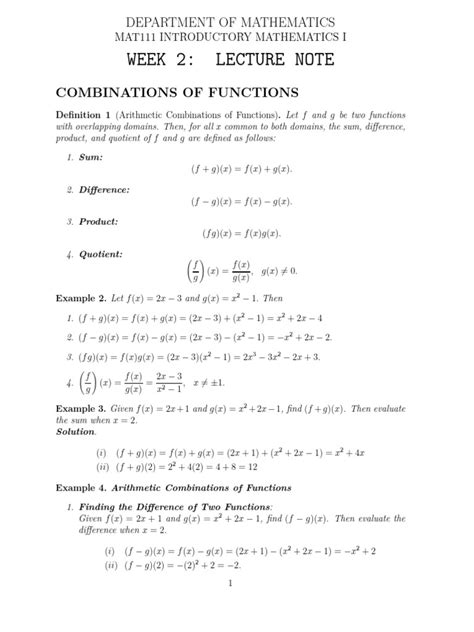 Mat111 Week 2 Lecture Note Pdf