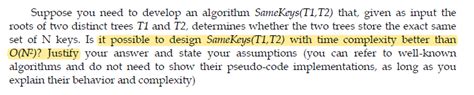 Solved Suppose You Need To Develop An Algorithm Chegg Com