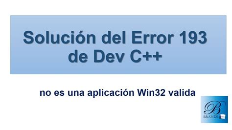 Solucionando el Error 193 en C Guía para Resolver Problemas de