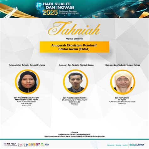 Centre For Mathematical Sciences Psm Umpsa Ekosistem Kondusif Sektor Awam Eksa Team Won