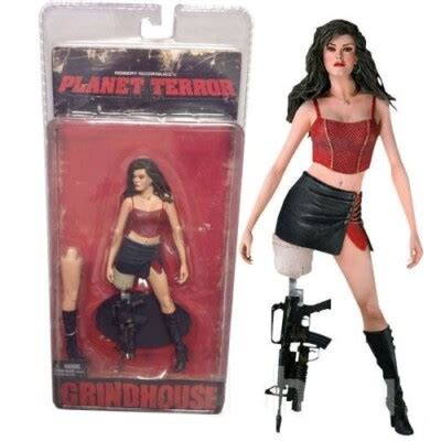 Grindhouse 7” Action Figure Planet Terror Gun Leg Lady New Ebay