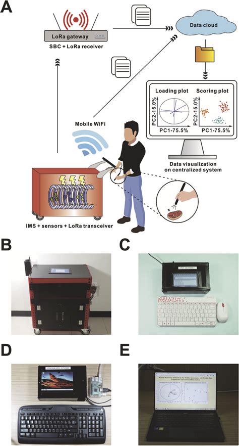 Integration Of Ims Based Portable Analyzer With Centralized Data