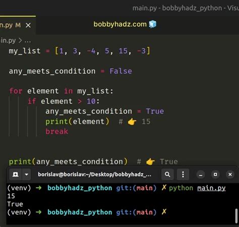 Check If All Any Elements In List Meet Condition In Python Bobbyhadz
