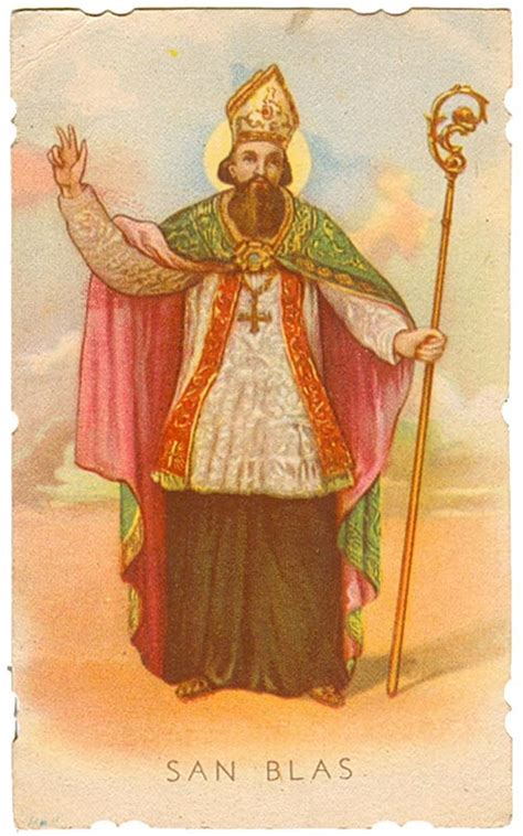 Santas santos y santoral católico del mes de febrero