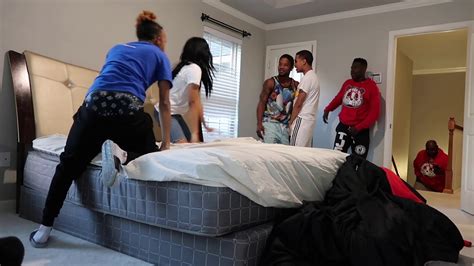 Caught In Bed With Runiktv Crush Prank On The Gang Youtube