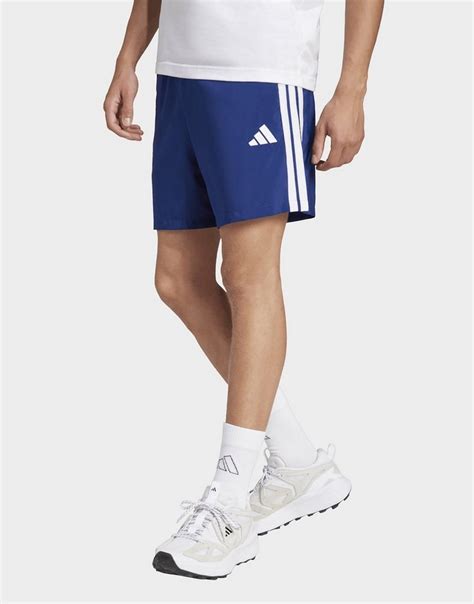 Adidas Essentials 3 Streifen Chelsea Shorts Dunkelblau Jd Sports