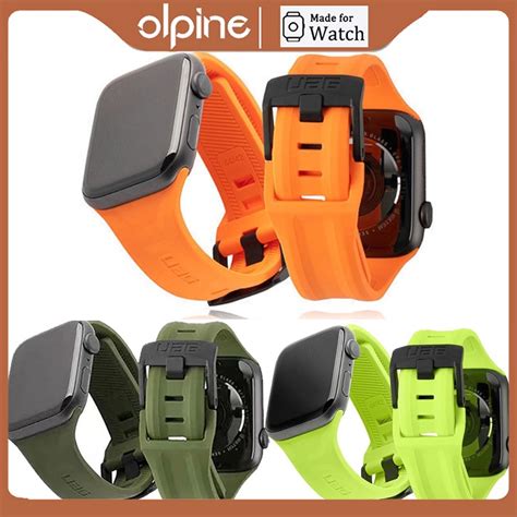 適用於apple Watch 789 Ultra美國潮牌單色矽膠錶帶 Iwatch3456se特製錶扣運動矽膠錶帶49 蝦皮購物