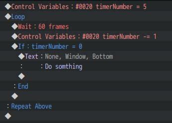 Timer Doesn T Count Down Rpg Maker Forums