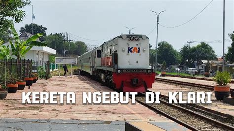 Hunting Kereta Ngebut Di Cikarang Klari YouTube
