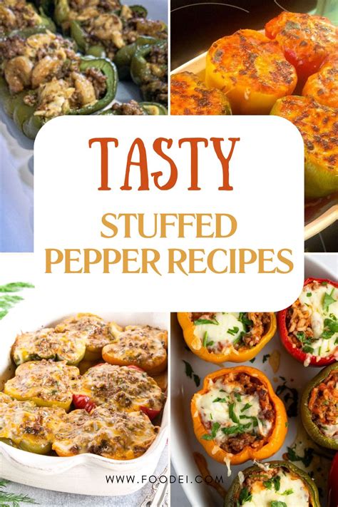 20 Tasty Stuffed Pepper Recipes With Mouthwatering Flavor