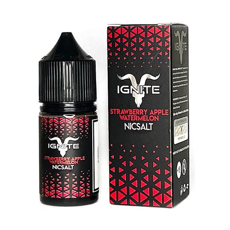 Juice Ignite Strawberry Apple Watermelon Ice Nicsalt 30ml 50mg