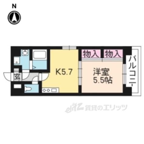 京都市営地下鉄烏丸線 京都駅 地上8階建て 築19年 京都府京都市下京区大宮通七条下る上之町 63万円／1dk 洋室55 K57