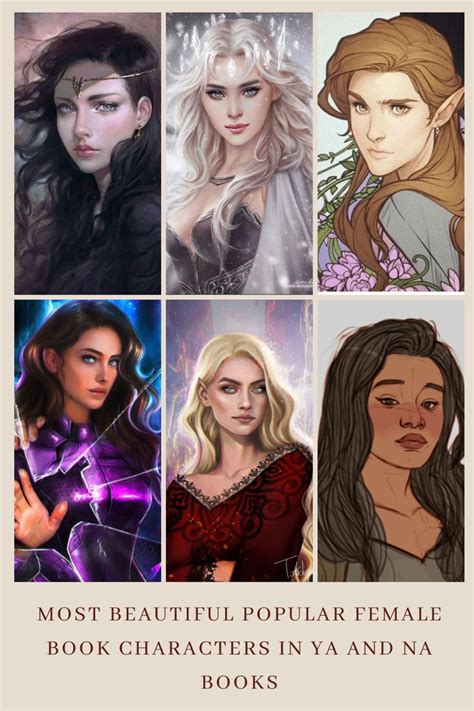 7 Most Beautiful Popular Female Book Characters In Ya And Na Books
