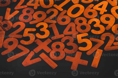 background or texture of numbers finance data concept mathematic