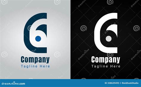 Letter E6 Or 6e Logo Stock Vector Illustration Of Brand 338639495