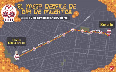 Ruta Desfile Dia De Muertos 2024 Abby Jessica
