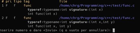 weird output when using ` tselect` · issue 1509 · prabirshrestha vim