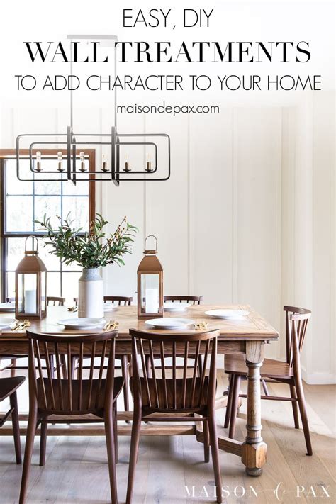 Simple Diy Wood Wall Treatment Ideas Maison De Pax