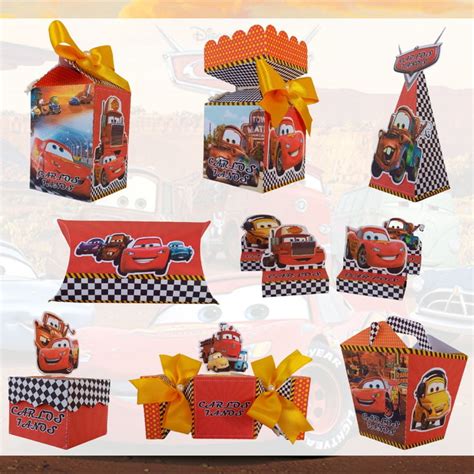 Kit 30 Lembrancinhas Personalizadas Cars Relâmpago Mcqueen