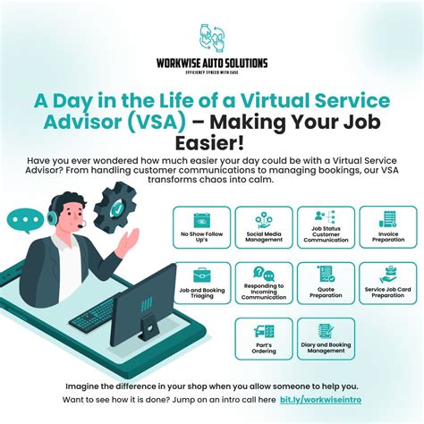 A Day In The Life Of A Virtual Service Advisor Vsa Making Your Job Easier Have You Ever