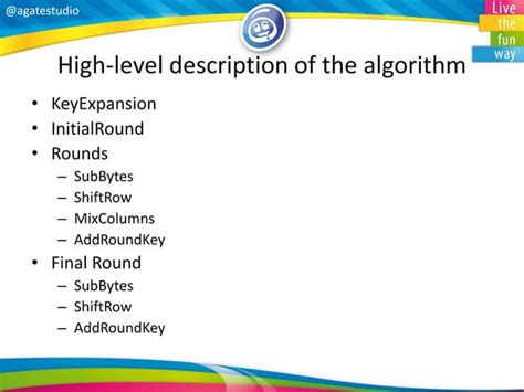 Advanced Encryption Standard Aes Epul Ppt