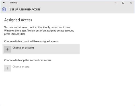 How To Set Up Assigned Access In Windows 10 Toms Hardware Forum