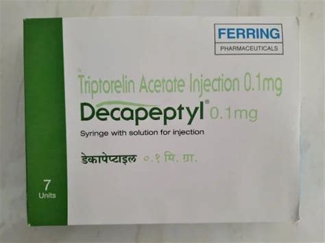 Triptorelin Acetate Injection 40 Mg At Best Price In Nagpur Id 2850781327530