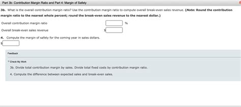 Solved Multiple Product Break Even Break Even Sales Revenue