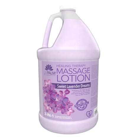 Lapalm Healing Therapy Massage Lotion Lavender 1 Gallon Nd Nails