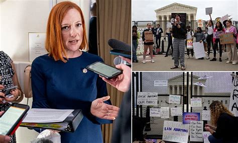 Psaki On Influencing Scotus Biden Believes In Peaceful Protests