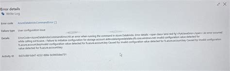 Adf Copy Activity From Adls To Delta Lake Fails Due To Invalid Configuration Value Detected