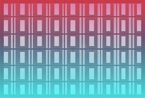 A Abstract Of Interconnection Of Row And A Column Stock Illustration