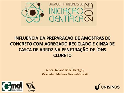 Pdf InfluÊncia Da PreparaÇÃo De Amostras De Concreto Com Agregado
