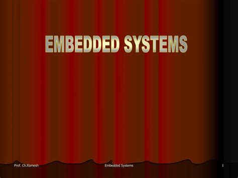 PPT Understanding Embedded Systems In Technology PowerPoint Presentation ID