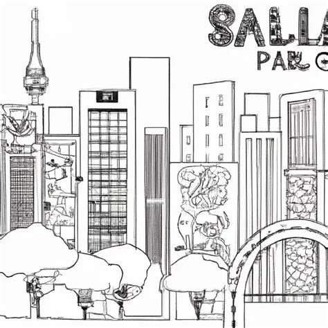 10 Incríveis Desenhos De São Paulo Para Imprimir E Colorir