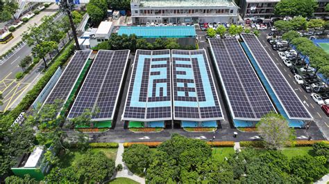 福田区委大院光储充一体化停车场