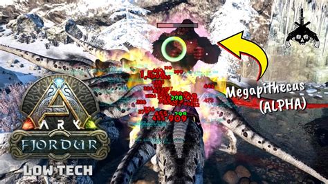 Megapithecus Alpha Mapa Fjordur Ark Survival Evolved Youtube