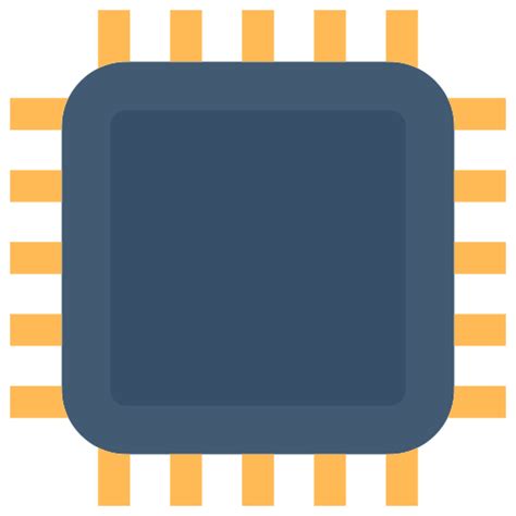 Processor Generic Color Fill Icon