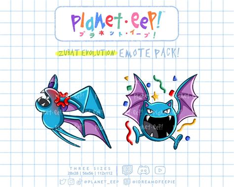 Pokemon Zubat Evolution