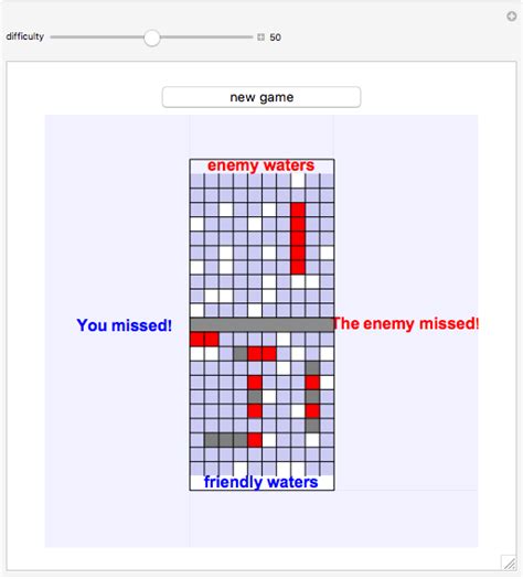 Torpedo Game Wolfram Demonstrations Project