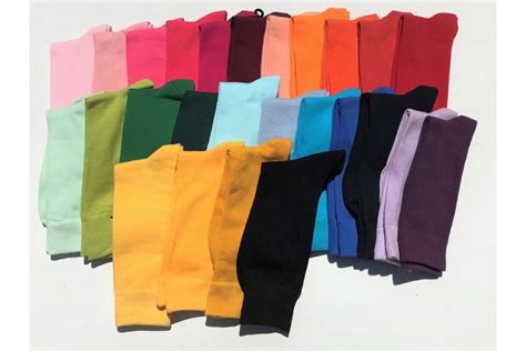 6 Pairs Mens Solid Cotton Dress Socks Size 7 12