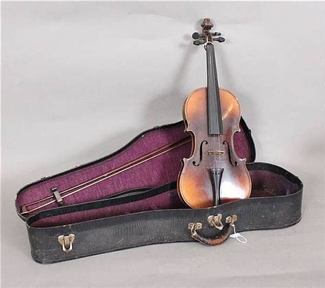 Lot Antonius Stradivarius Cremonensis Violin Copy