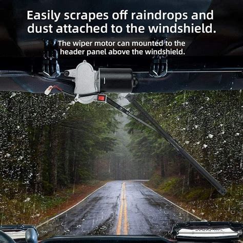 Polaris Ranger 570900xp 1000 12v Electric Windshield 16 Wiper Kit By