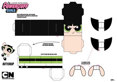 Buttercup Paper Toy Pdf By Keylaworld100 On Deviantart