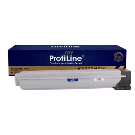 Картридж W9100MC для HP Color LaserJet E77422 ProfiLine черный купить в ...