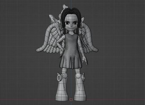 S Snake Seraphim One Piece 3d Model By Summerforce