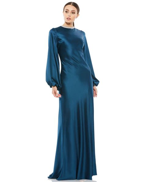 Chartreuse Mac Duggal 26575 Long Sleeve Formal Evening Gown For 3980