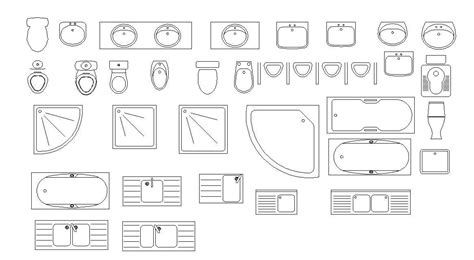 Sanitary Blocks Dwg Block For Autocad Designs Cad Hot Sex Picture